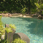 Tropical Lagoon Garden - Burke's Backyard
