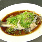 Cantonese Style Steamed Perch - Burke's Backyard