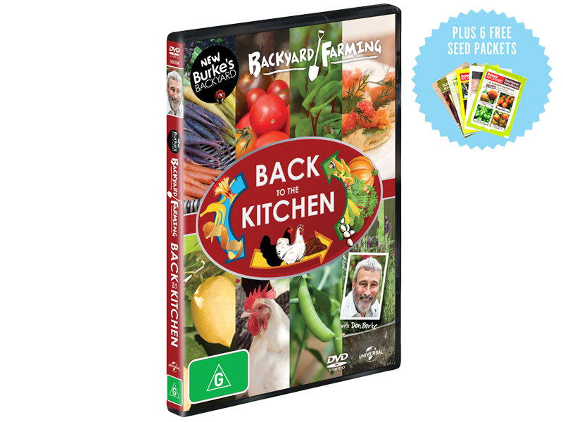 Burke's Backyard: Backyard Farming - Back to the Kitchen DVD - Burke's ...